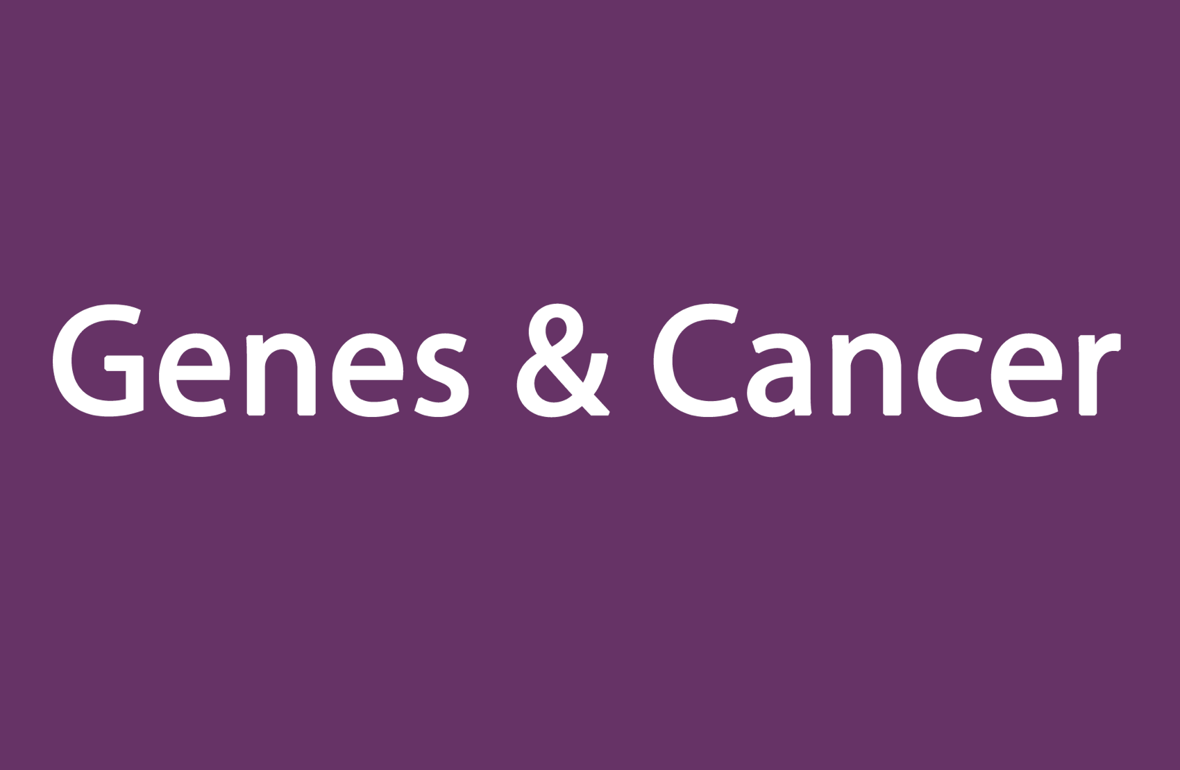 Genes & Cancer | Volume 16, 2025